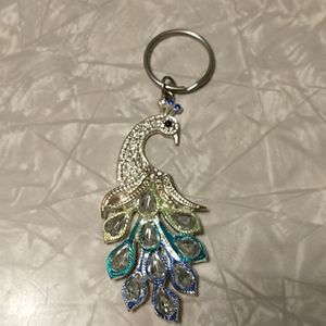Accessories | Peacock Keychain | Poshmark